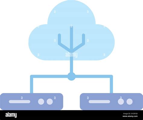 Software Defined Networking Icon Vector Image Suitable For Mobile Application Web Application