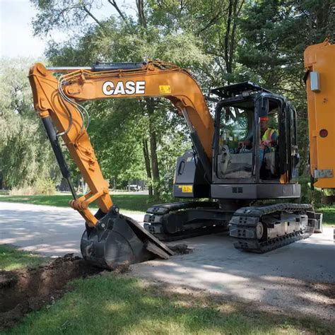 Case Midi Compact Excavator Cx75c Sr