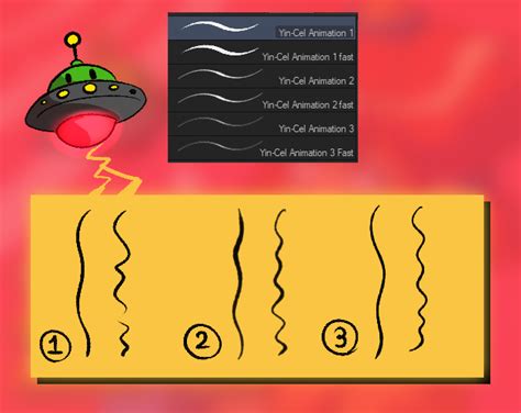 Csp Cel Animation Brushes Small Pack By Yinyanggio14