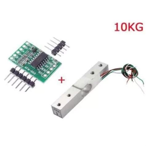 Jual Sensor Load Cell Dan Driver Hx711 Sensor Berat Timbangan 10kg Shopee Indonesia