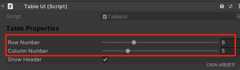 Unity 连接 Mysql 显示表格（simple Tableui）unity 表格 Csdn博客