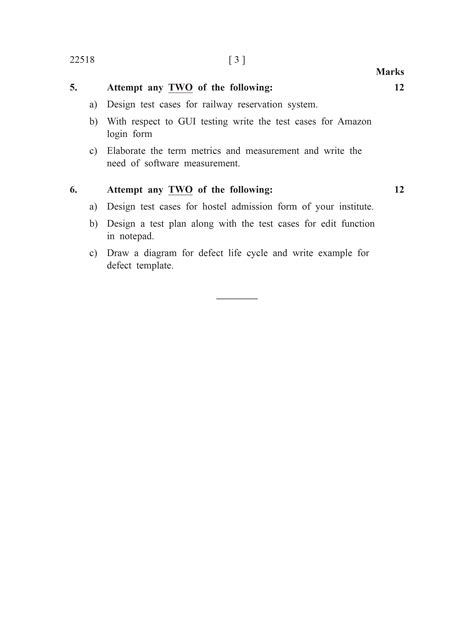 Software Testing 22518 Old Question Paper With Model Answers Winter