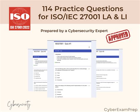 Iso 27001 Practice Questions Iso27001 Lead Auditor Lead Implementer Mock Exam Cyber Security