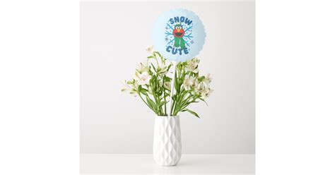 Elmo Snow Cute Balloon Zazzle