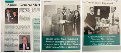 Tribute To Alan Richens Epilepsy Research Institute