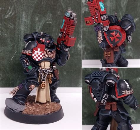 First Black Templar Kitbashed Sternguard Veteran Finished 👍 R