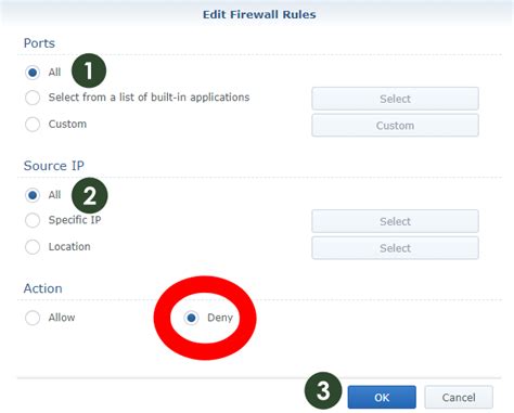 How To Set Up Synology Firewall Geoip Blocking Marius Hosting