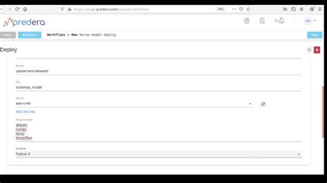 how to deploy keras model youtube