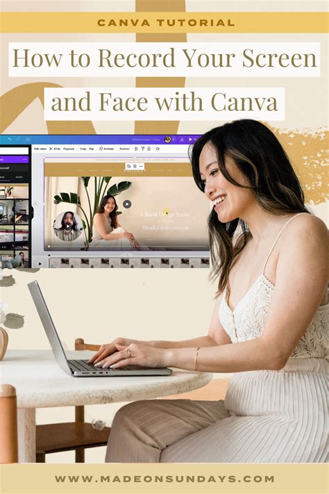 How To Record Your Screen And Face With Canva