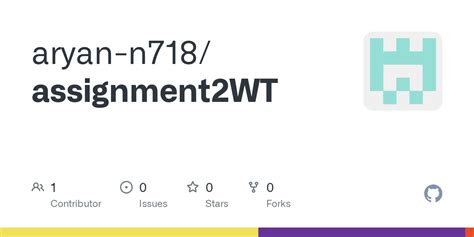 Github Aryan N718assignment2wt