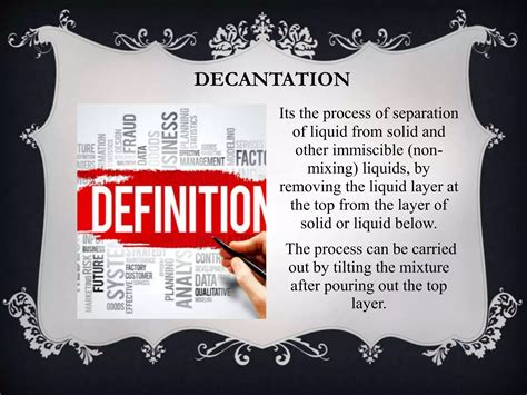 Filtration Decantation And Crystallization Pptx