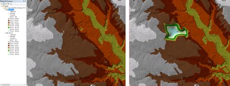 use arcgis tools for 3d mapping how to fill space between layers