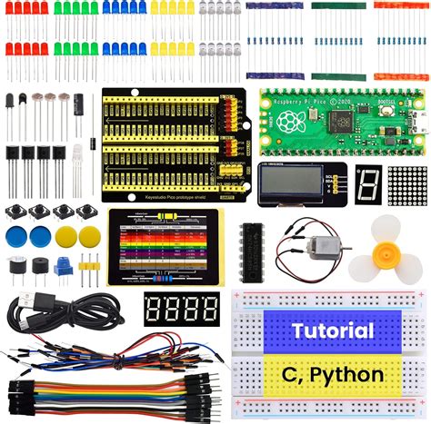 Buy KEYESTUDIO Raspberry Pi Basic PICO Starter Kit MicroPython C C