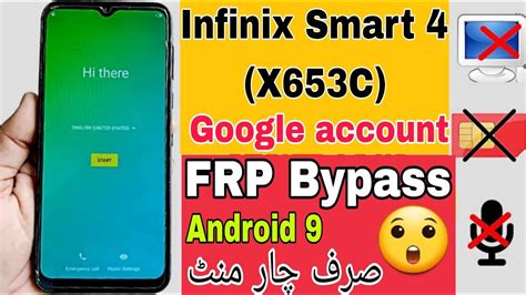 Infinix Smart Frp Bypass Google Account Remove On Infinix X X C X Frp Bypass