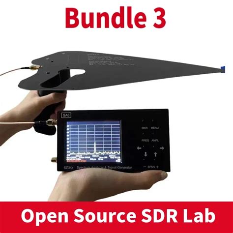 Sa6 Portable Spectrum Analyzer Rf Spectrum Analyzer Signal Tester Handheld