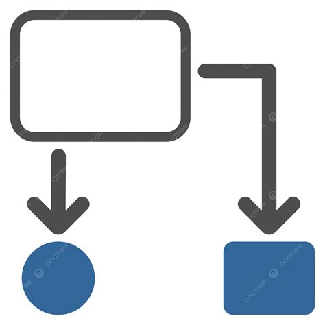 Scheme Icon From Commerce Set Flow Plan Graph Isolated PNG