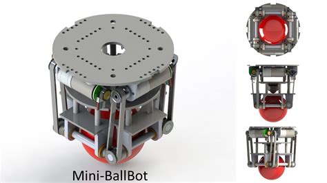 Mini Ballbot Robot Design Mechatronics Engineering Mechatronics