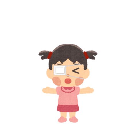 Girl With Eye Patch Illust World