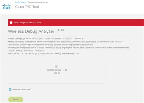 Wlc Debug Analyzer Cisco Community