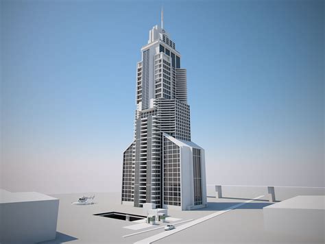 미래 지향적인 건물 팩 3d 모델 40 3ds C4d Fbx Obj Free3d