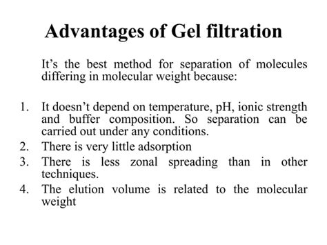 Gel Exclusion Chromatography Pdf Chemistry Science