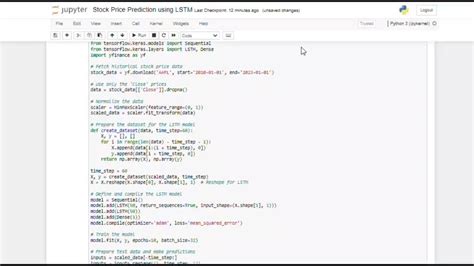 Ammar Ahmed On Linkedin Datascience Machinelearning Python Lstm Stockprediction Timeseries