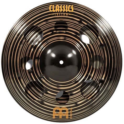 Meinl Classics Custom Dark 16in Trash Stack Cymbal Drummers Only