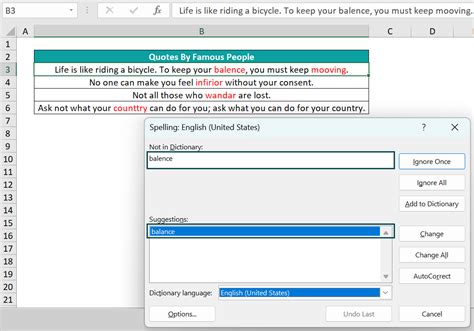Spell Check In Excel Examples Autoc How To Do Enable