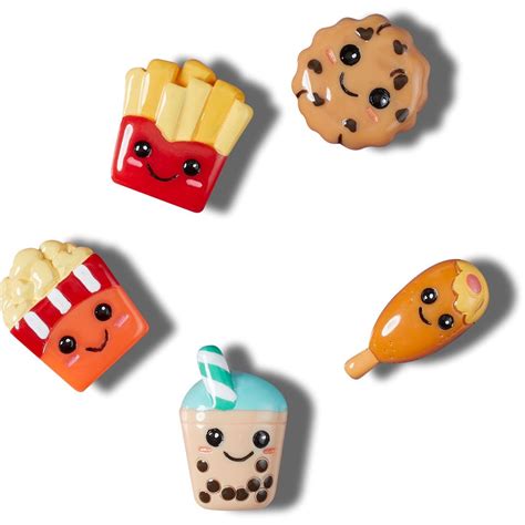 Jibbitz Bad But Cute Foods 5 Pack Cooneys Clothing And Footwear