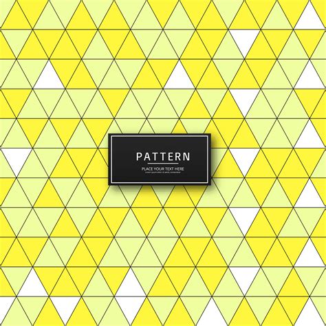 Abstract Yellow Geometric Pattern Background 247124 Vector Art At Vecteezy