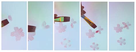 Cherry Blossom Watercolor Painting