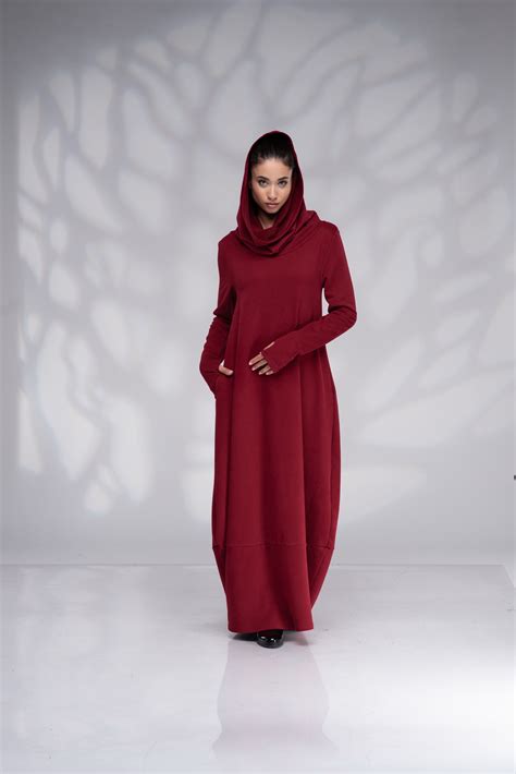 Hooded Sweatshirt Winter Dress Allseams