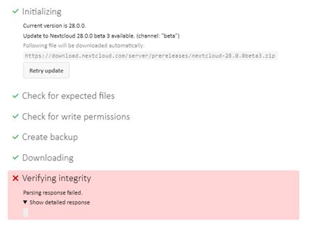 beta installation issue ℹ Support Nextcloud community