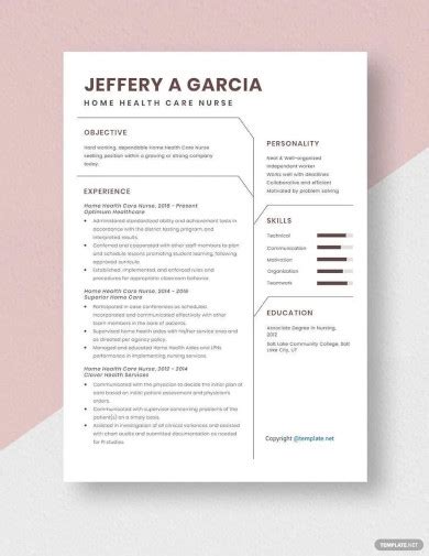 16 Cna Resume Examples In Pdf Ms Word Apple Pages Doc Examples