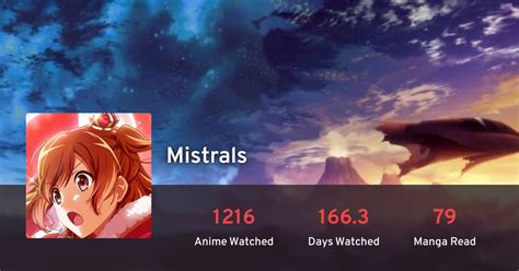 Mistralss Profile · Anilist