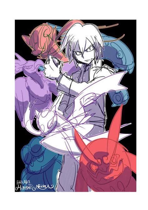 Ariga Hitoshi Accelgor Darmanitan Eelektross Mandibuzz Mienshao Paul Pokemon Seismitoad