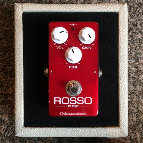 Crimsontone Rosso Fuzz Pedal Of The Day
