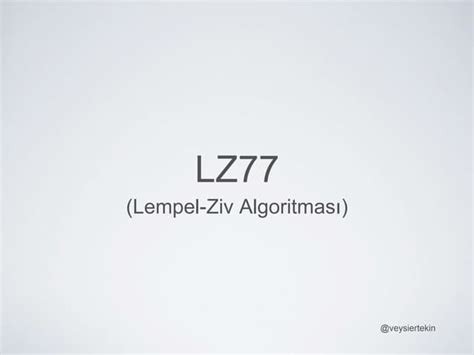 Lz77 Lempel Ziv Algorithm Pdf