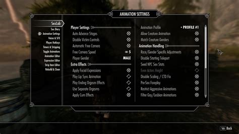 SexLab SE Sex Animation Framework V B Page Downloads SexLab