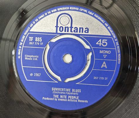 Lot 60 The Nite People Summertime Blues 7