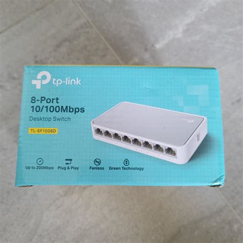 Tp Link 8 Port Switch Computers And Tech Parts And Accessories Networking On Carousell