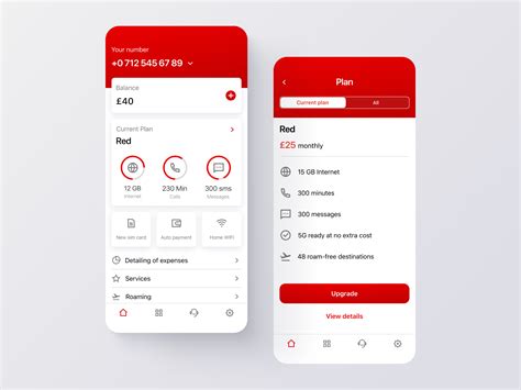 Mobile Network Operator By Arina Dolzhikova On Dribbble