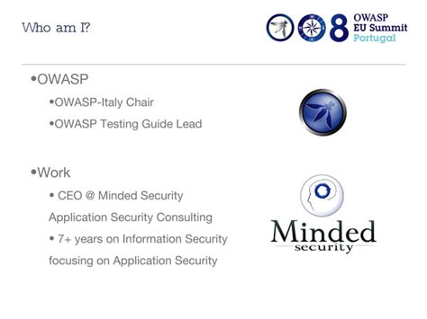 Owasp Testing Guide V3 Ppt