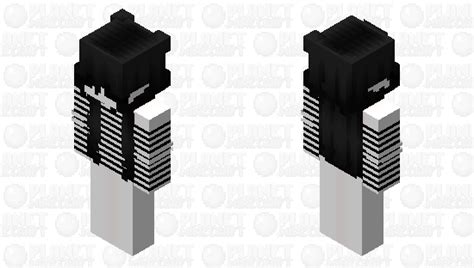 Black And White Minecraft Skin
