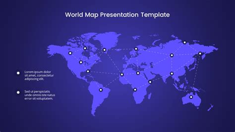 Powerpoint Template World Map
