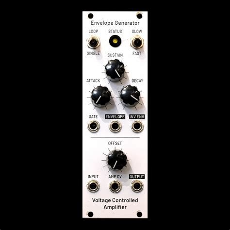 Envelope Generator And Voltage Controlled Amplifier Sean Carney