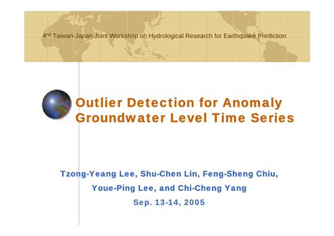 pdf outlier detection for anomaly groundwater level …outlier