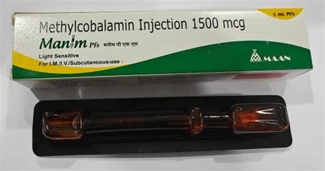 Methylcobalamin Injection 1500 Mcg Aqua Pfs At ₹ 190 Unit Mancherial Id 2855433992030