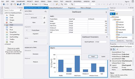 Devexpress Dashboard