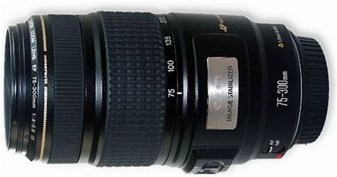 Объектив Canon EF 75-300 mm f/ 4-5.6 IS USM Характеристики, MTF, отзывы ...